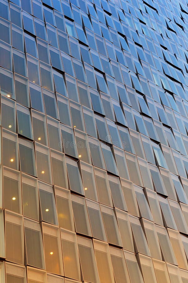 Seamless Glass Facade Texture
