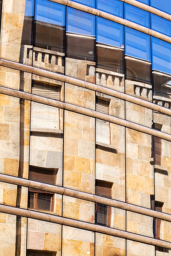 Glass facade stock photo. Image of design, beautiful - 53806530