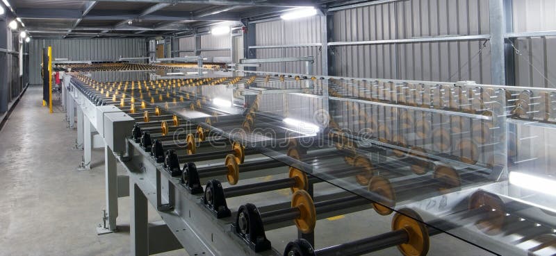 Glass factory stock image. Image of glass, reflection - 23070169