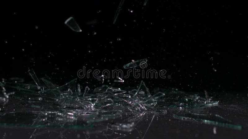 Glass Falling and Smashing into Pieces Stock Footage - Video of 1080p ...