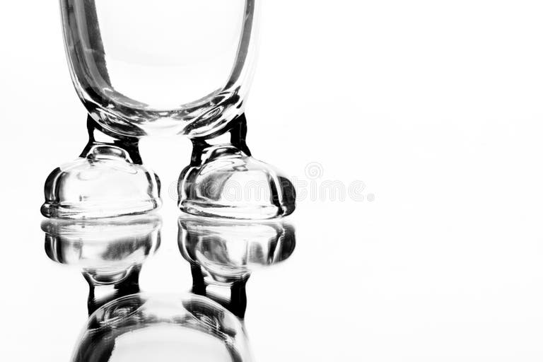 Glass feet stock image. Image of reflection, transparent - 14178053