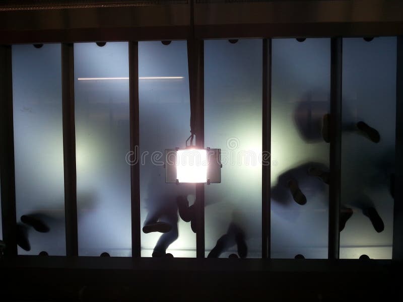 Walking On Glass Stock Image Image Of Abstract Reflections 121713987