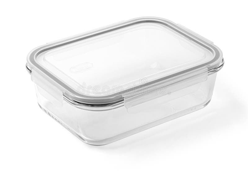 Glass food container stock image. Image of container - 288327803