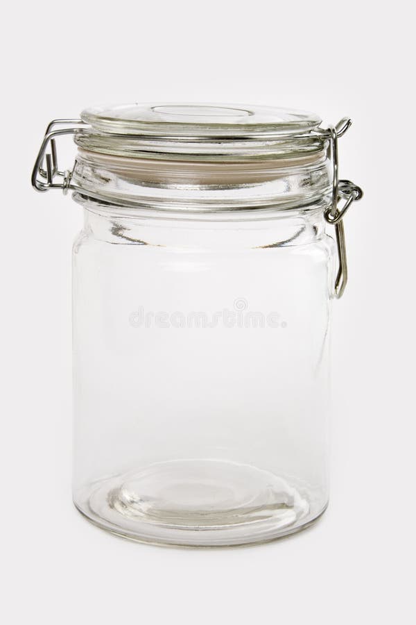 Empty Glass Jar stock image. Image of trap, storing, contained - 3389991