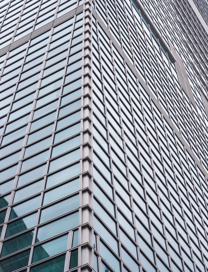 Glass Frame Facade Design, Modern Architecture Details Stock Photo ...