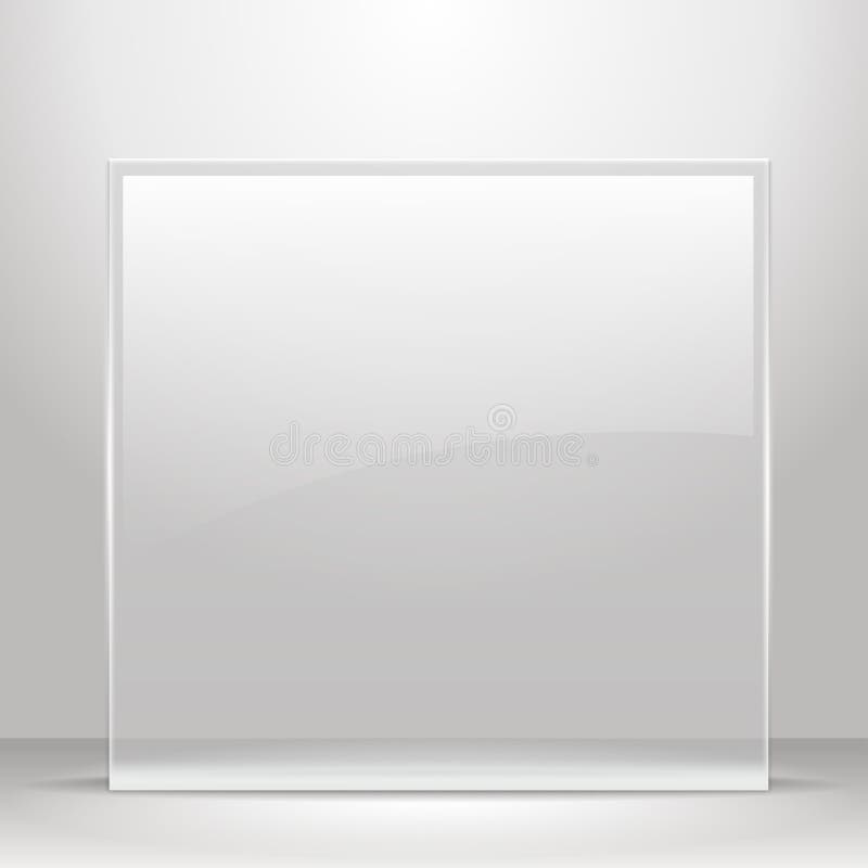 Row Empty Frames on White Background Stock Illustration - Illustration ...