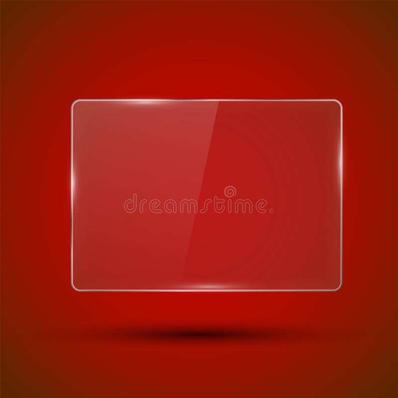 Glass Framework. Vector Illustration. Stock Vector - Illustration of ...