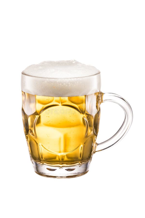 Glass of fresh beer stock photo. Image of brewing, delicious - 103495724