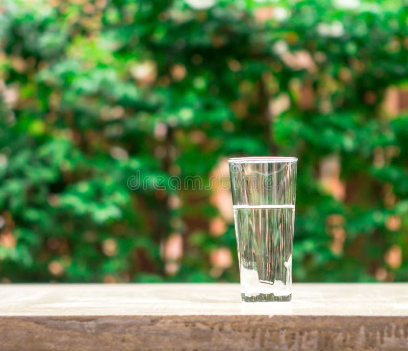 Glass fresh drink water stock image. Image of office - 54136437
