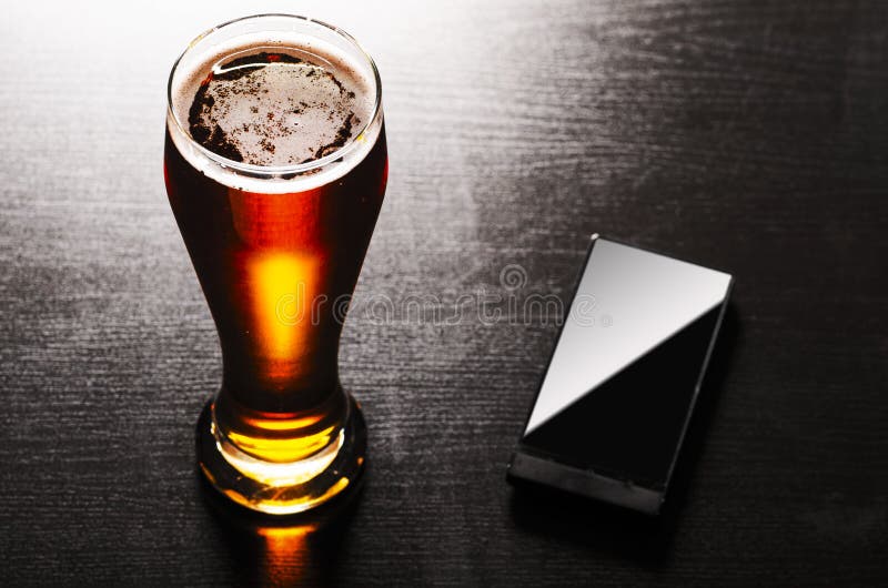 In the Process of Party - Spilled Beer, Bottle Caps and Leftover Chips ...