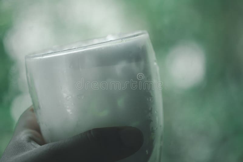 A glass of fresh milk stock image. Image of cold, dairy - 183427017