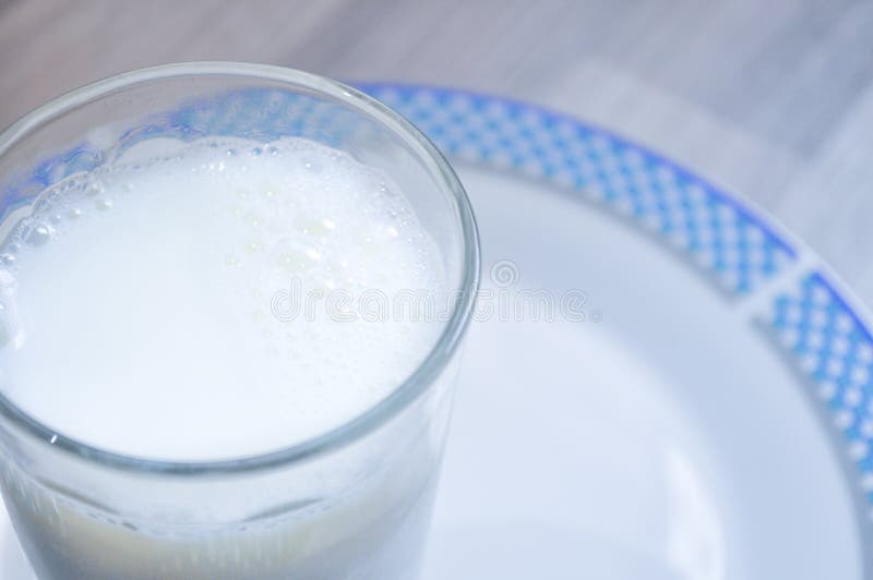 Glass of Fresh Milk stock photo. Image of food, organic - 79806816
