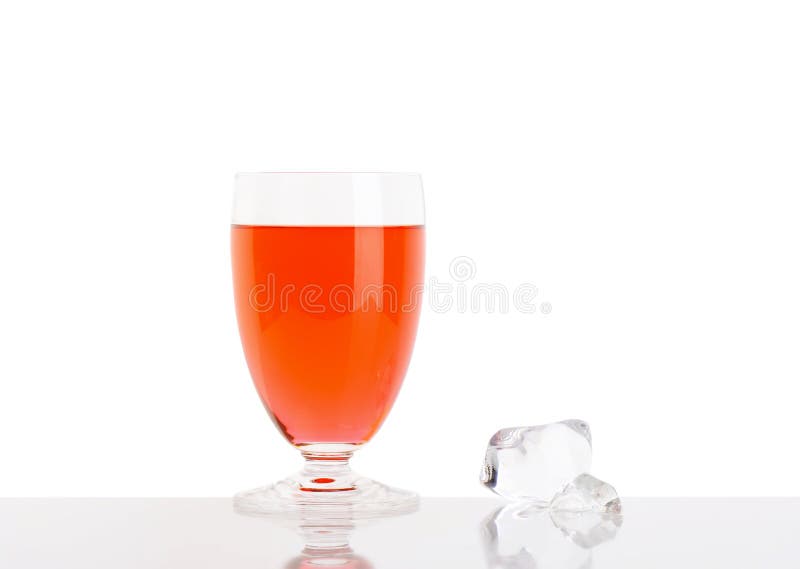 Glass of fresh red juice stock image. Image of pink, healthy - 57354101