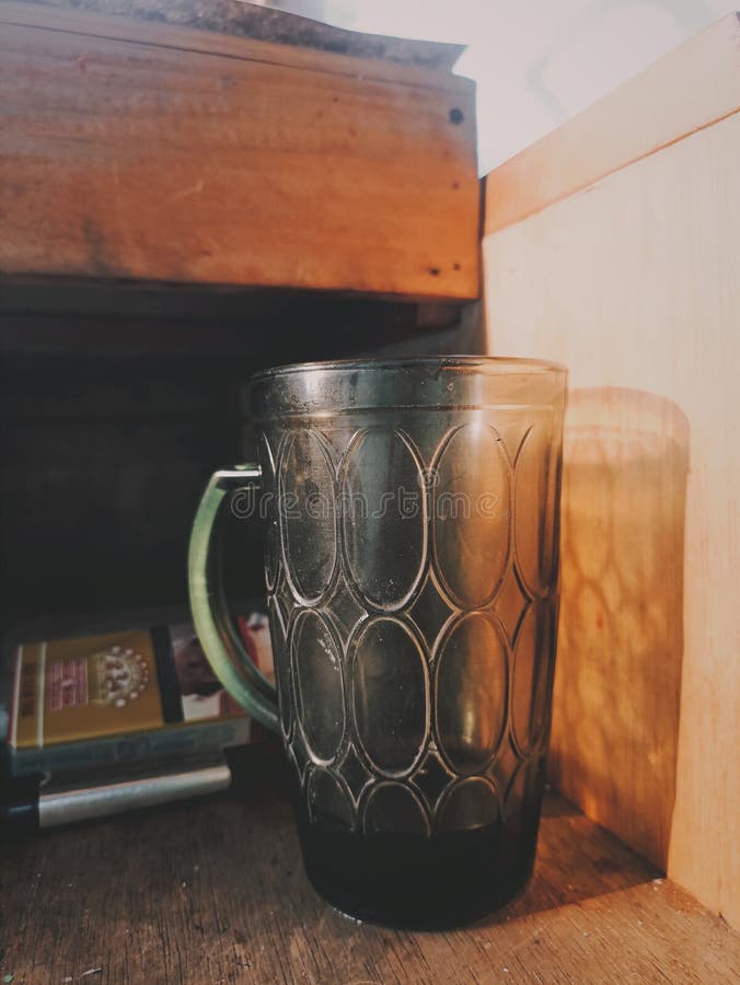 A Glass of Fresh Soda Accompanies My Morning Editorial Photo - Image of ...