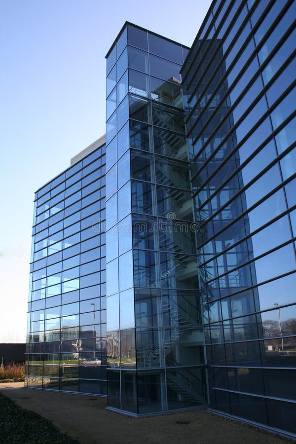 Glass Frontage stock photo. Image of head, building, shadows - 492314