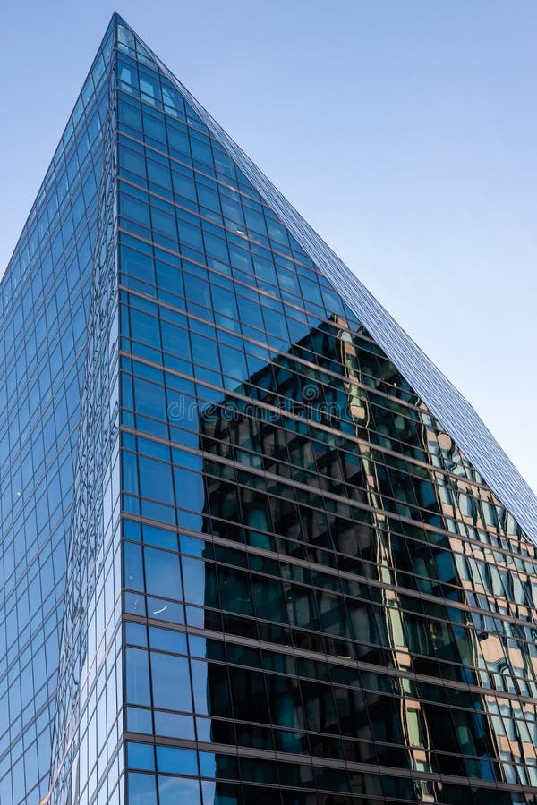 Glass Fronted Office Building Stock Photo - Image of architectural ...
