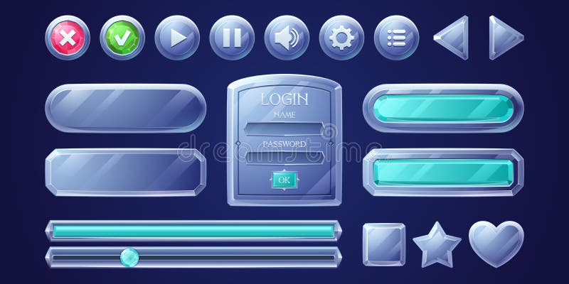 Pause Ui Game Stock Illustrations – 222 Pause Ui Game Stock ...