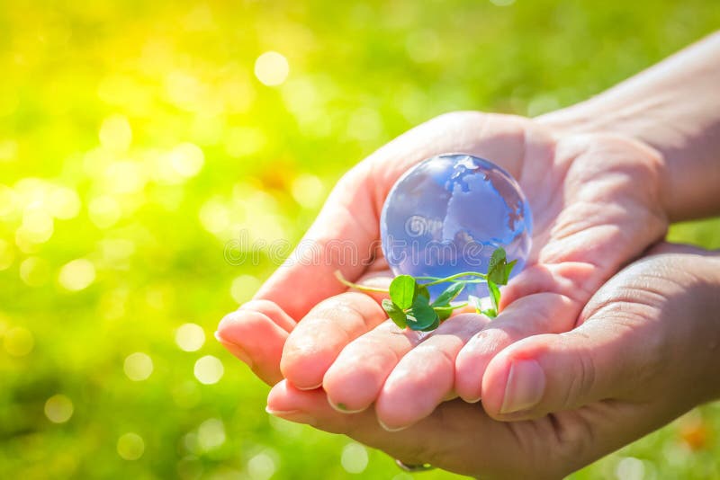Concept for Environment Protection Stock Image - Image of globe, life ...