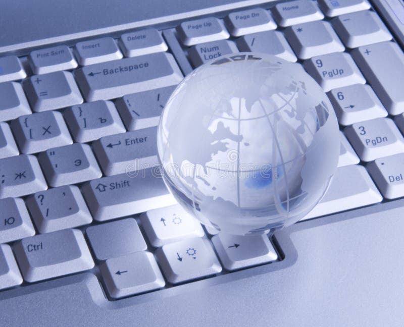 Globe and keyboard stock photo. Image of laptop, keyboard - 28816446