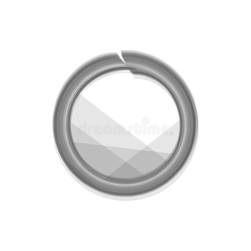 Glass glossy circle stock vector. Illustration of complex - 183454193