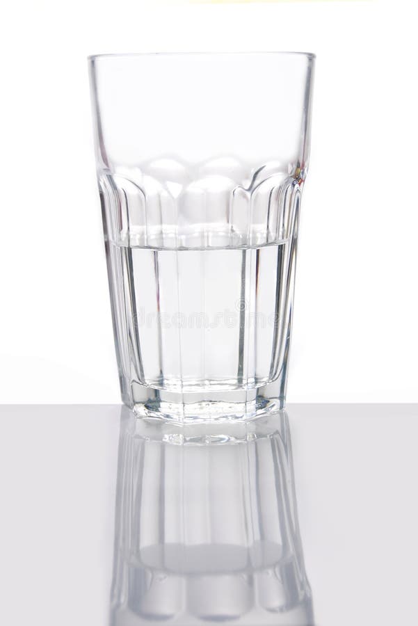 Glass half full stock photo. Image of empty, optimistic - 12542022