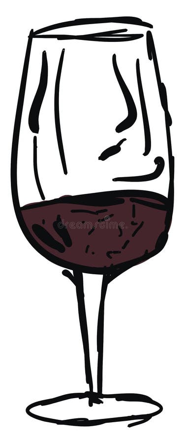 Glass Half Full, Illustration, Vector Stock Vector - Illustration of ...