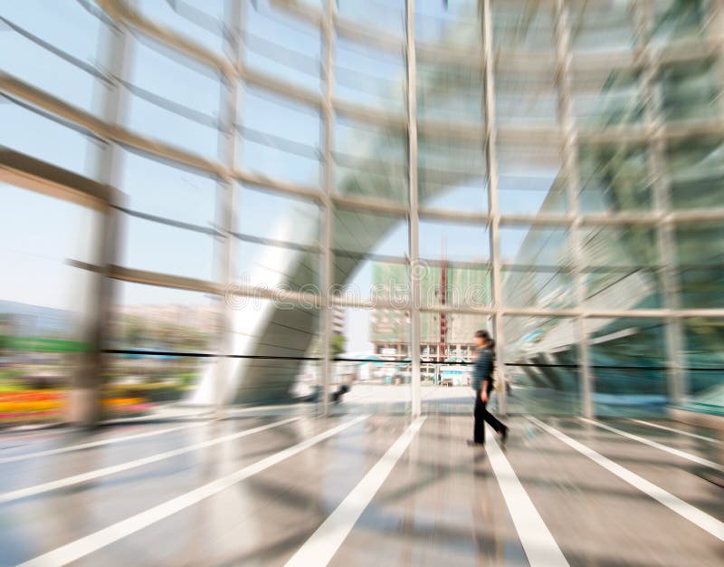 Glass hall stock image. Image of bright, corridor, structure - 21780869