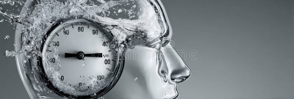 Glass Head with Pressure Gauge Experiencing Explosion before Upper ...