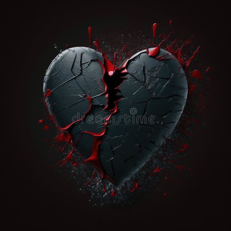 A Glass Heart Explodes into Pieces, a Love Relationship Breaks Down and ...