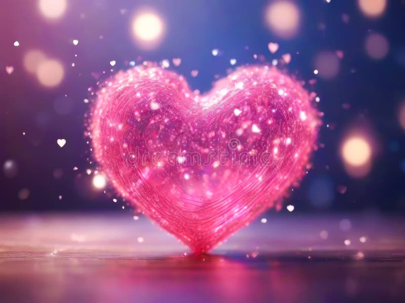 Glass heart. Love symbol stock photo. Image of decoration - 301151780