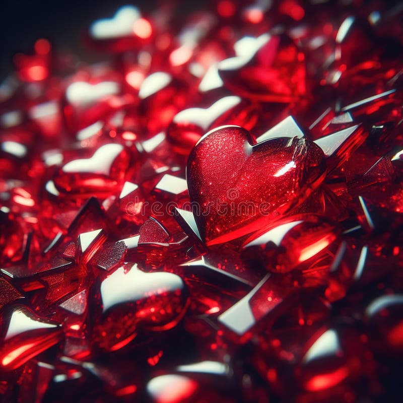 Glass heart shattered stock image. Image of foam, love - 301338139