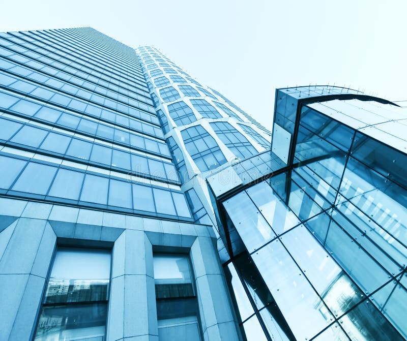 Glass high rise building stock image. Image of hotel - 27467373