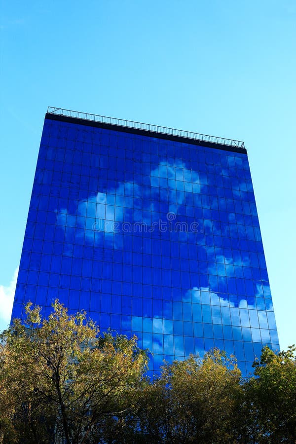 Glass high-rise building stock image. Image of styles - 64688291