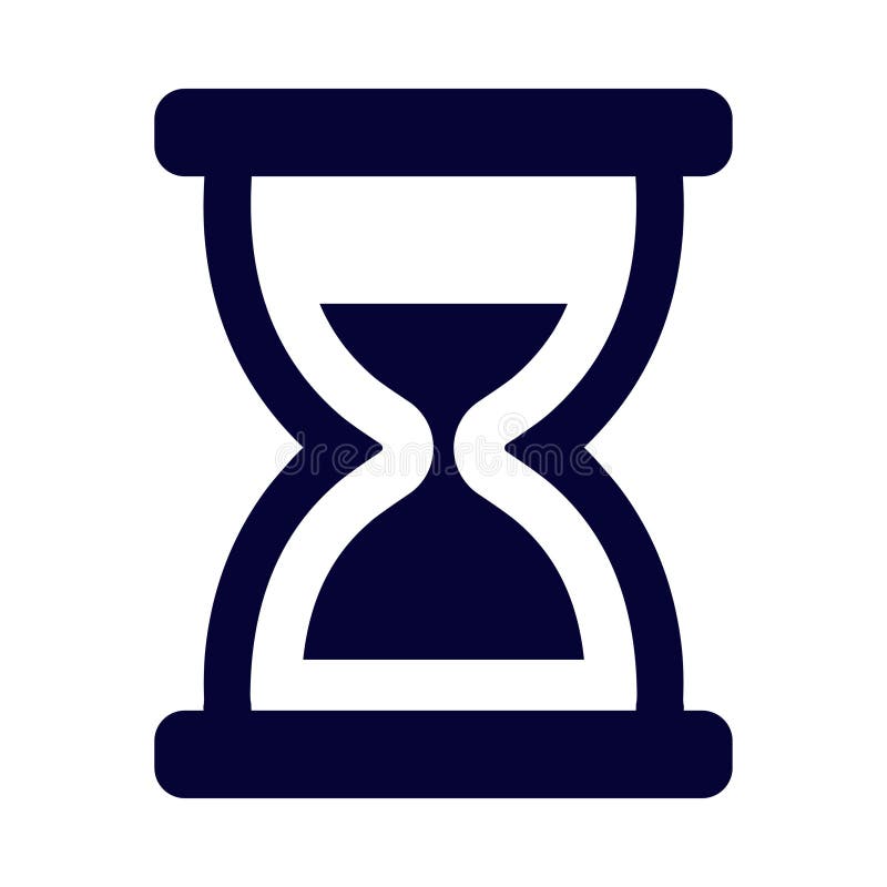 Glass Hour, Waiting , Time, Glass Hour Waiting Icon Stock Vector ...
