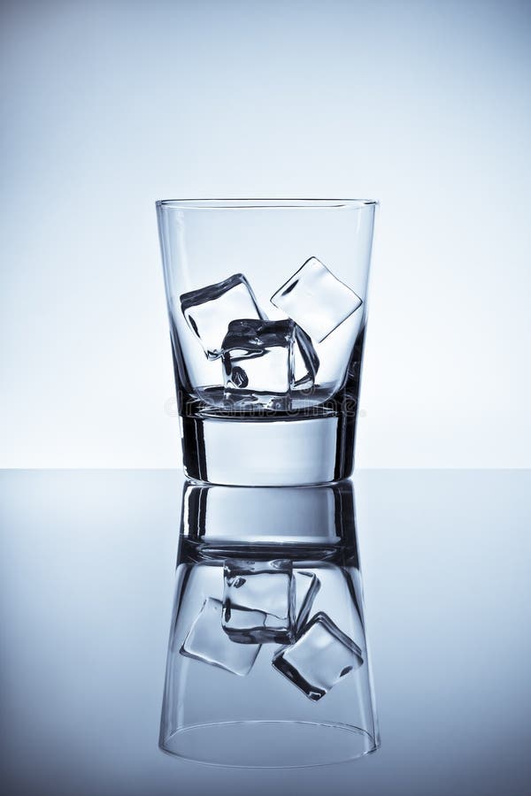 Ice Cubes In Glass Picture. Image: 6431081