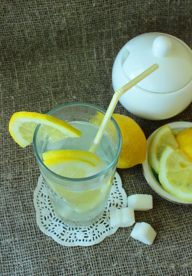 A glass of iced lemonade stock photo. Image of cocktail - 42295722