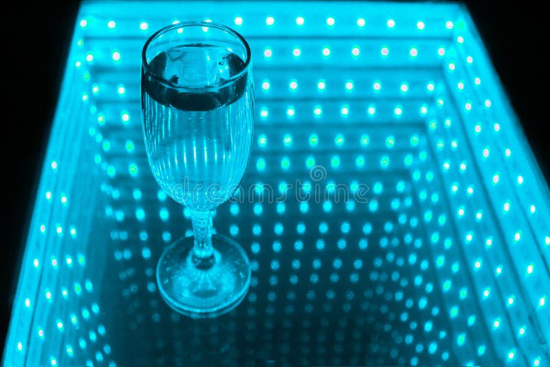 Party Setting with Colorful Bokeh Background Stock Photo - Image of ...