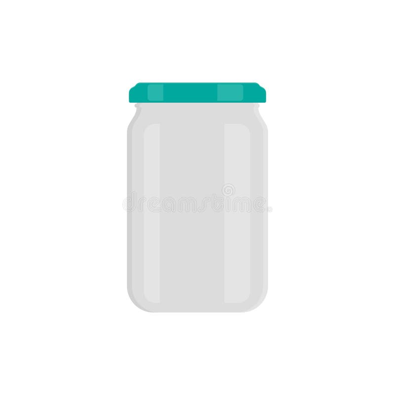 Glass Jar Icon Simple Design Stock Vector - Illustration of food ...