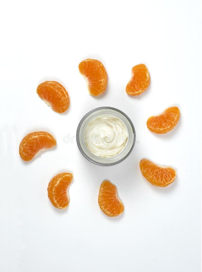 Glass Jar Jar with Tangerine Segments Around Simulating a Sun Stock ... Glass Jar Jar with Tangerine Segments Around Simulating a Sun Stock ...
