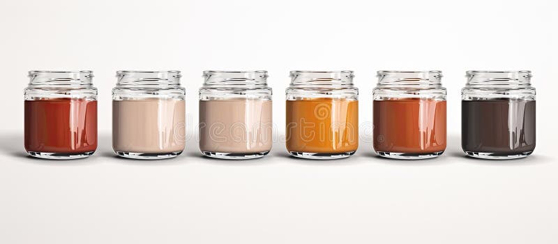 Glass Jars with Colorful Liquids, Perfect for Storing Ingredients or ...
