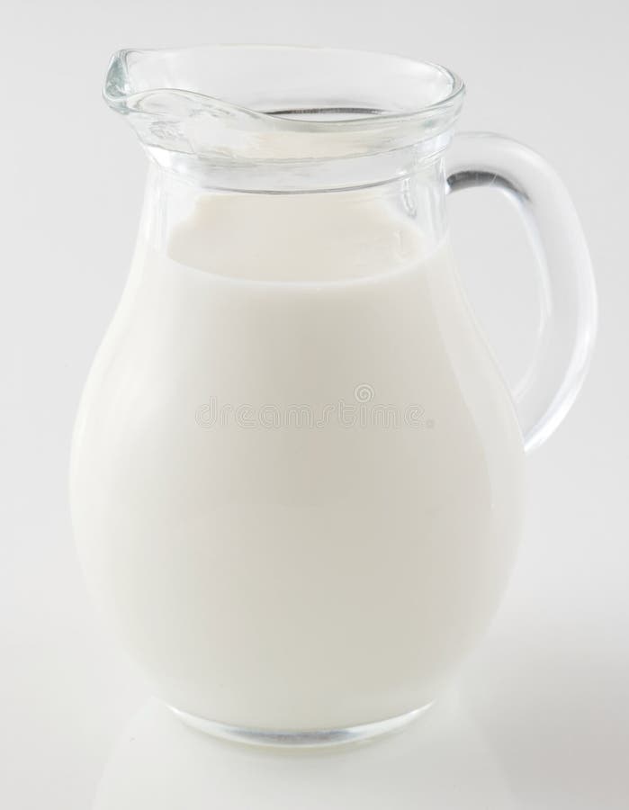 Full Milk Bottle and a Glass of Milk Stock Photo - Image of nutritious ...