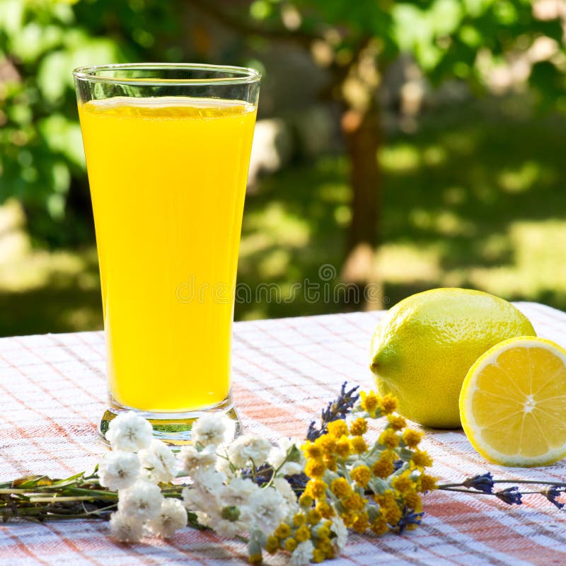 Glass of juice stock image. Image of refreshing, juice - 32358213