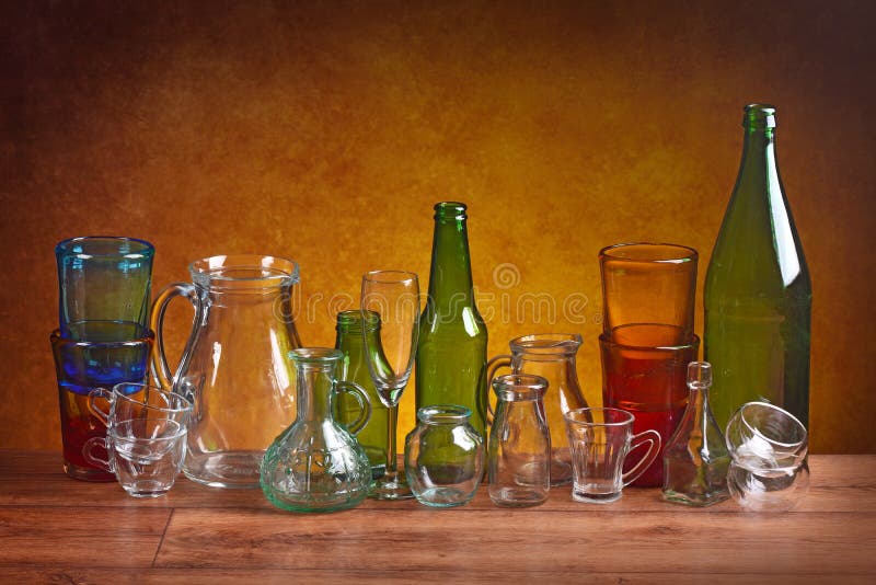 Glass kitchen utensils stock image. Image of kitchen - 73065843