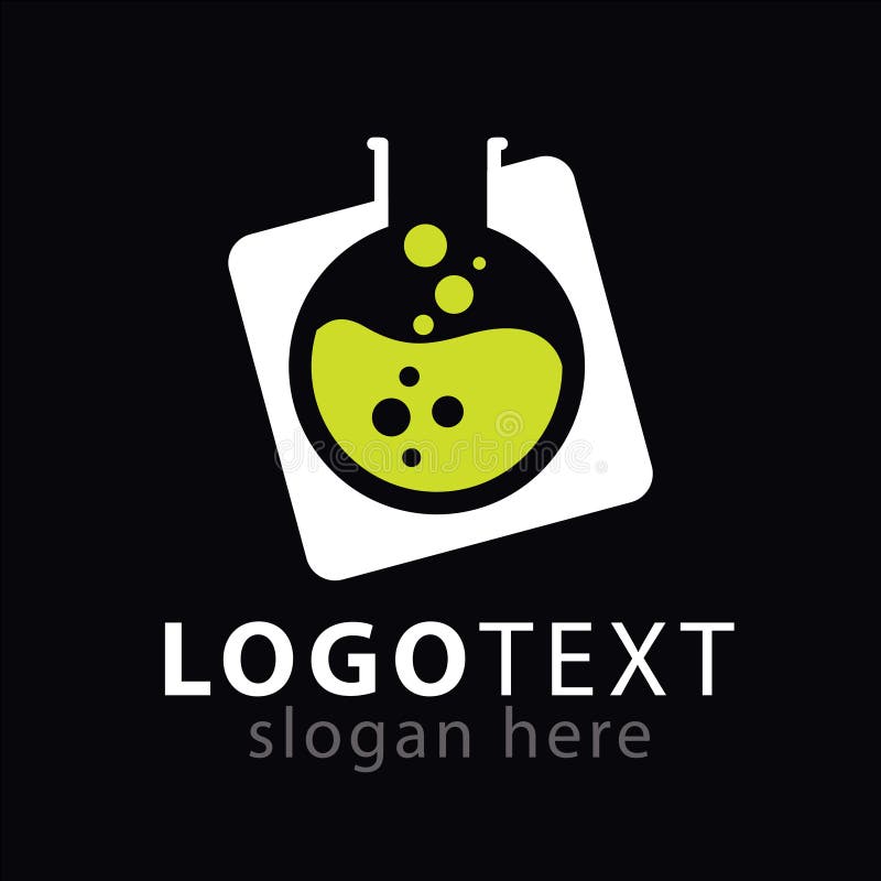 Glass lab Logo stock vector. Illustration of technology - 159014804