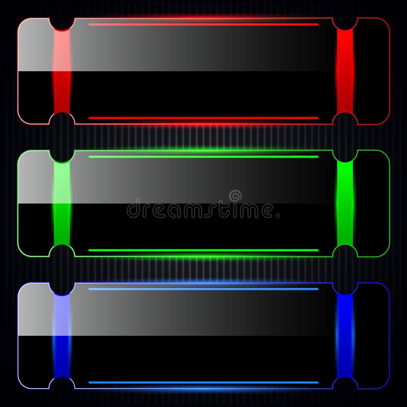 Glass labels collection stock vector. Illustration of abstract - 30942377