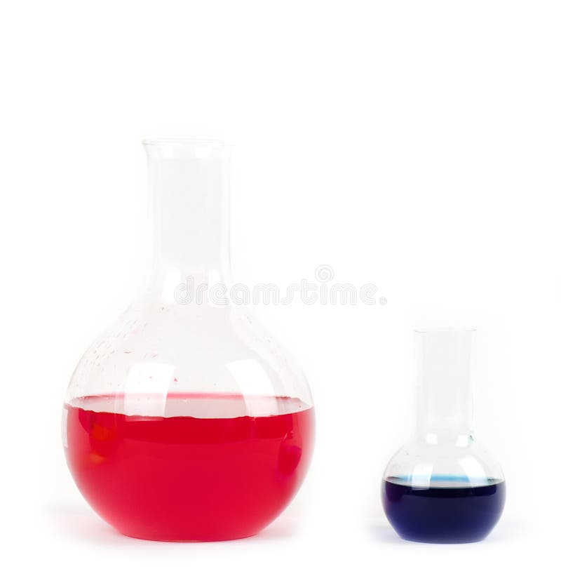 Glass Laboratory Equipment for Science Stock Photo - Image of ...