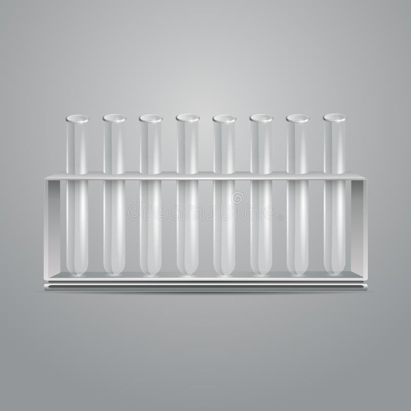 Glass Laboratory Test Tube with a Scale. Special Glassware for ...