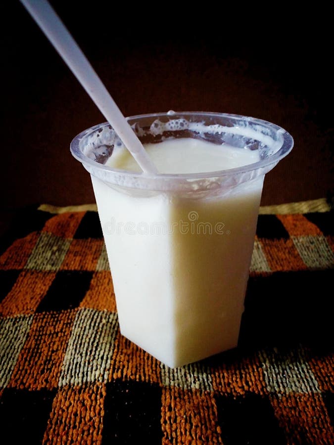 A Glass of Lassi in Summer. Stock Image - Image of india, plasticglass ...