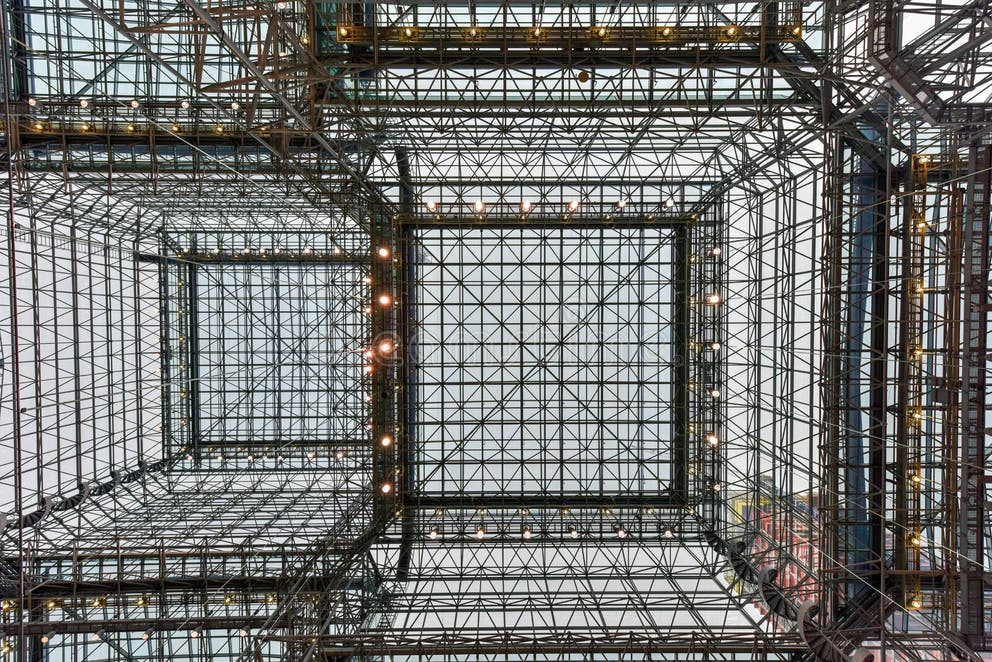 Glass Lattice Convention Center Stock Image - Image of sale, exhibition ...