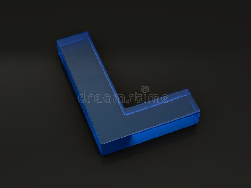 Glass Letter L Stock Illustrations – 259 Glass Letter L Stock ...